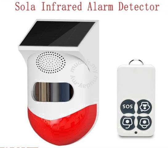 Solar Motion Sensor Infrared Alarm Detector Sensor - Home Appliances ...