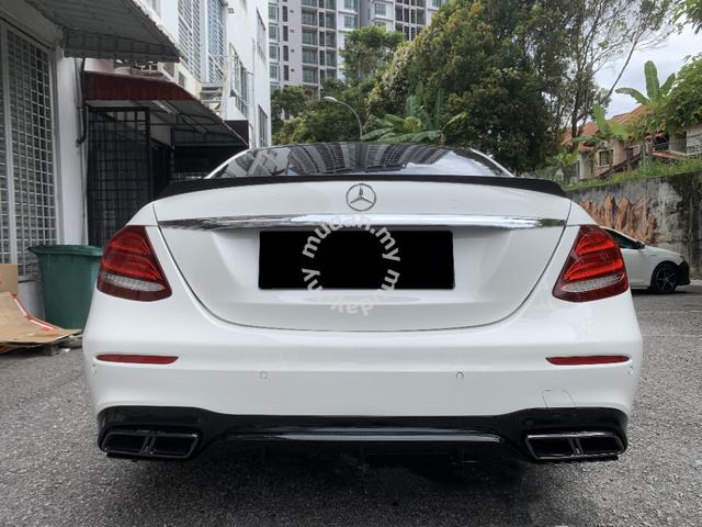 Benz W213 E63 Rear Diffuser Bumper Amg Bodykit - Car Accessories ...