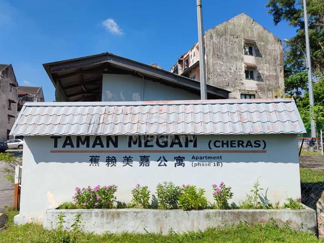 Flat for Rent, 3 Bedroom, 797 sq.ft, Taman Megah Cheras Apartment ...