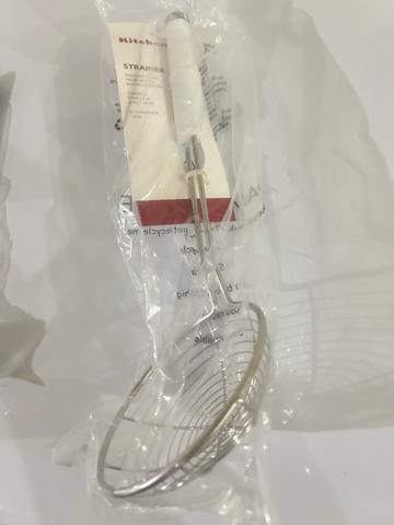 KITCHENAID Classic Wire Strainer White- Utensil - Home Appliances ...