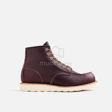 Red Wing 6 Classic Moc Black Cherry Excalibur 8847 - Shoes for sale in ...