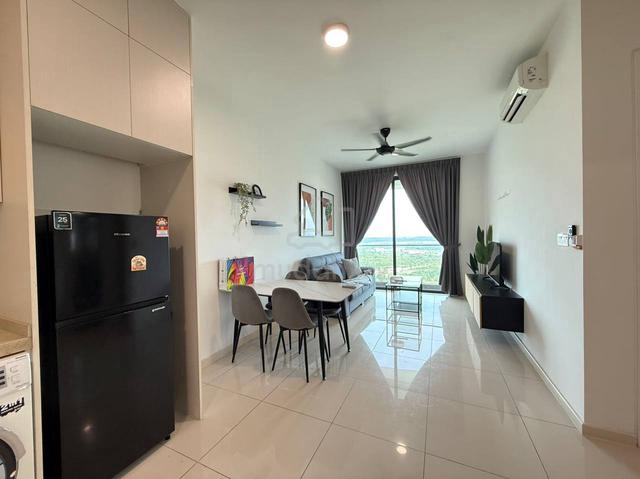 Service Residence for Rent, 2 Bedroom, 678 sq.ft, Macrolink Medini ...