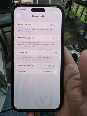 iPhone 15 Pro Max 256gb eSIM ONLY ori usa set - Mobile Phones & Gadgets ...