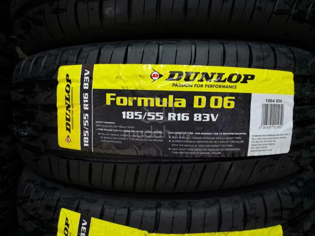185/55/16 Dunlop Formula D06 Tyre Tayar - Car Accessories & Parts for ...