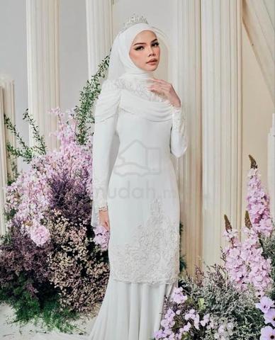 kurung rayfa hijanistahub, off white S - Clothes for sale in Bangi ...