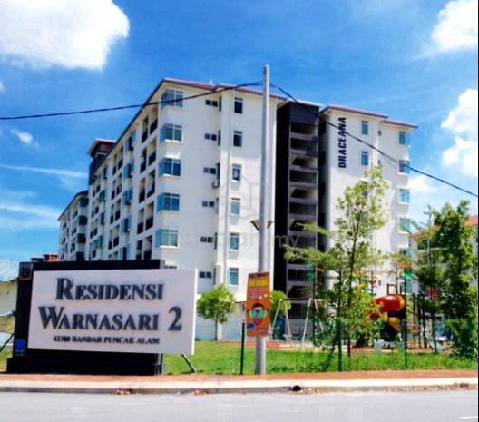 Apartment for Sale, 3 Bedroom, 850 sq.ft, Residensi Warnasari 2, Puncak ...