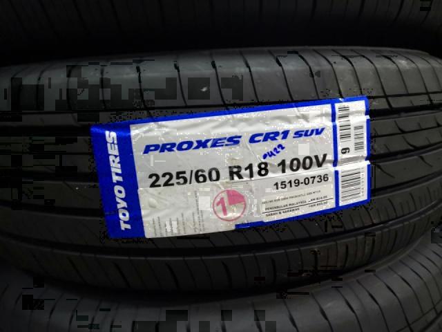 225/60/18 Toyo Proxes CR1 SUV Tyre Tayar - Car Accessories & Parts for sale in Klang, Selangor