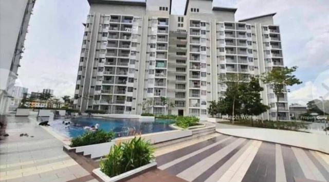 Condominium for Rent, 3 Bedroom, 972 sq.ft, Scott Towers @ Larkin JB ...
