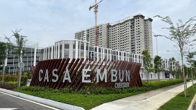 Service Residence for Rent, 3 Bedroom, 1200 sq.ft, Casa Embun ...