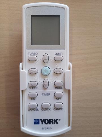 York AC remote control - Home Appliances & Kitchen for sale in Johor ...