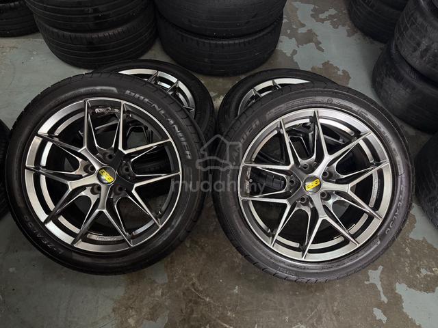 Rim bbs flow form hyper black tayar 80% year 2024 - Car Accessories ...