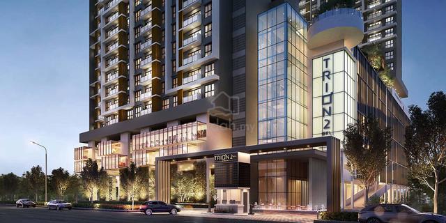 Service Residence for Sale, 3 Bedroom, 922 sq.ft, Trion 2 @ KL, Chan Sow Lin, Kuala Lumpur ...