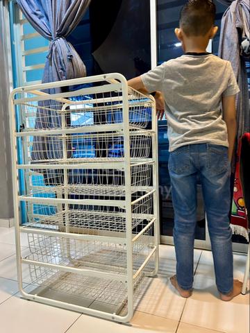 Algot ikea rack (6 tier) - Furniture & Decoration for sale in Pasir ...
