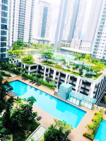 Service Residence for Rent, 3 Bedroom, 850 sq.ft, Sentul Point Suite ...