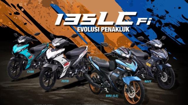 NEW Yamaha 135LC V8 LC FI Promosi Raya💚💚 - Motorcycles for sale in ...