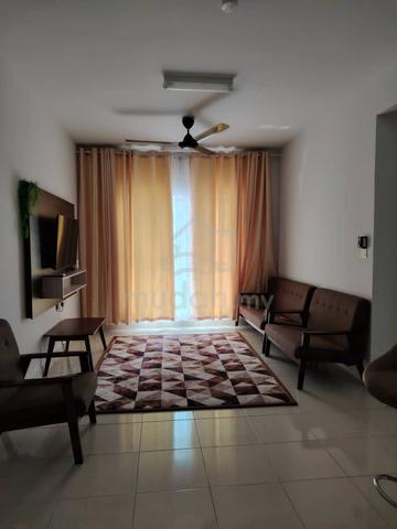 Service Residence for Rent, 2 Bedroom, 645 sq.ft, Alanis @ Warisan ...