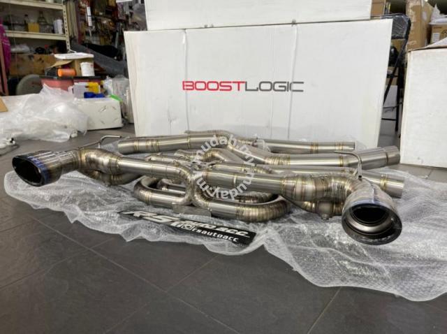 Boostlogic Supra MKV A90 Titanium Exhaust Valved - Car Accessories ...