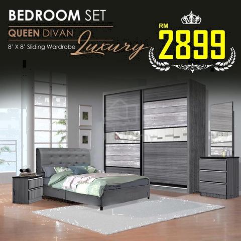 Queen Divan Bedroom Set - Furniture & Decoration for sale in Puchong ...