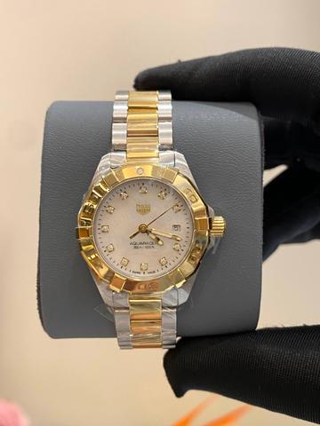 2019 Taghuer Lady Aquaracer Diamond MOP Dial 27mm - Watches & Fashion ...