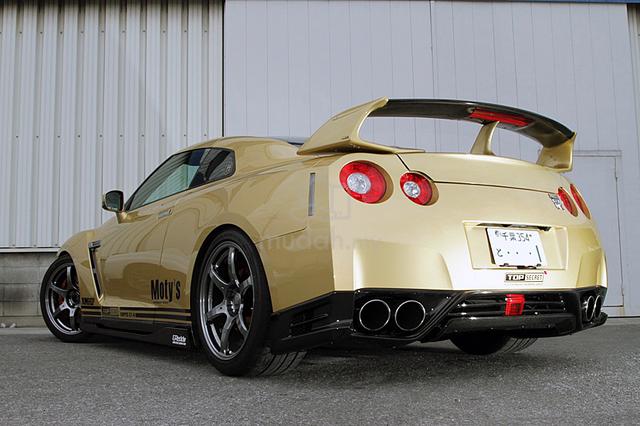 Top Secret Nissan GTR GTR35 R35 Rear Wing spoiler - Car Accessories ...