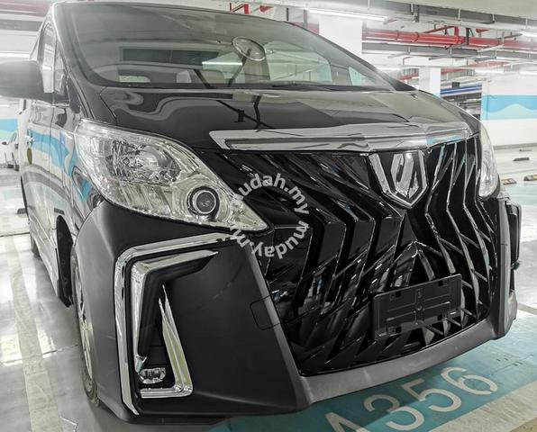 Alphard 08 Convert 2018 Bumper Grill DRL Daylight - Car Accessories ...