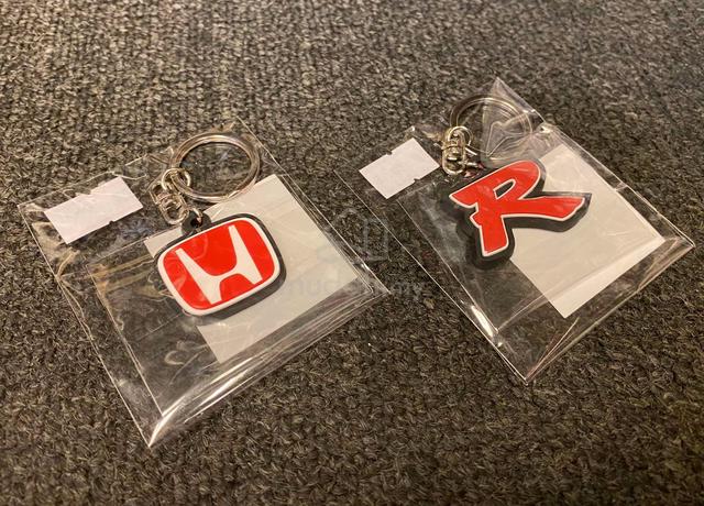 Honda Type R Logo Key Chain FL5 FK8 EK9 FD2 DC2 - Car Accessories ...