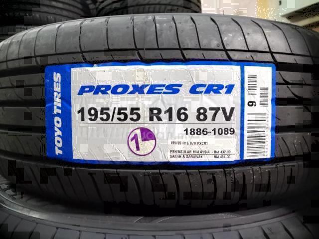 195/55/16 Toyo Proxes CR1 Tyre 2025 Tayar - Car Accessories & Parts for sale in Klang, Selangor
