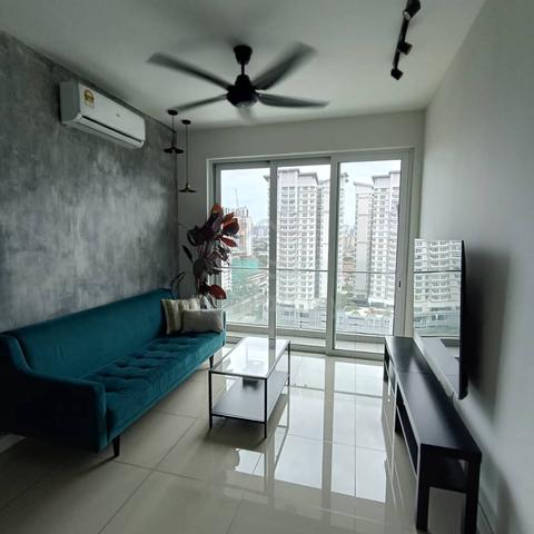 Service Residence for Rent, 2 Bedroom, 758 sq.ft, Sentul Point Suite ...