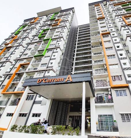 Apartment for Sale, 3 Bedroom, 950 sq.ft, D Cerrum Apartment, Semenyih ...
