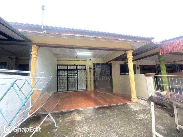 1-storey Terraced House for Sale, 3 Bedroom, 1300 sq.ft, Paya Rumput ...