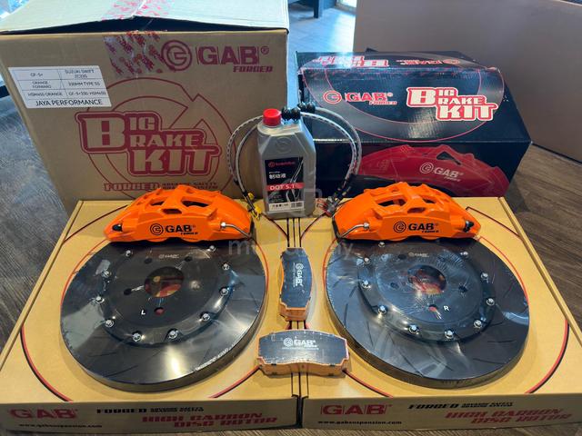 GAB Forged Brake Kit 4Pot 330mm Swift Sport ZC33S - Car Accessories ...