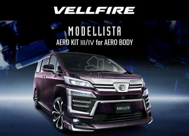 Vellfire 18-20 modellista V2 bodykit body kit lip - Car Accessories ...