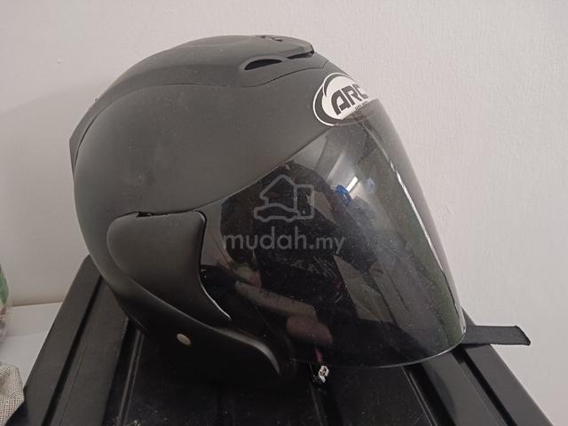 Helmet ARC Ritz Black Matte - Motorcycle Accessories & Parts for sale ...