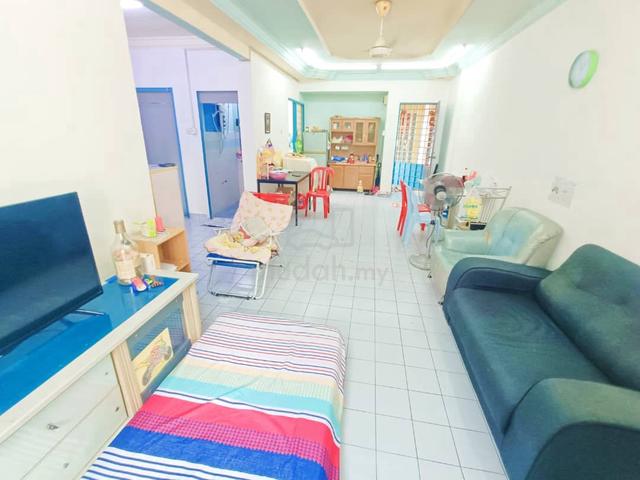 Flat for Sale, 3 Bedroom, 938 sq.ft, Rumah Pangsa Permas Jaya, Permas ...