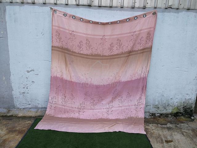 R88-E Langsir Curtain L.2 x H.2.5 meter Pink - Furniture & Decoration ...
