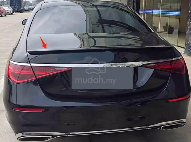 Benz W223 S Class AMG Spoiler Bodykit Glossy Black - Car Accessories ...