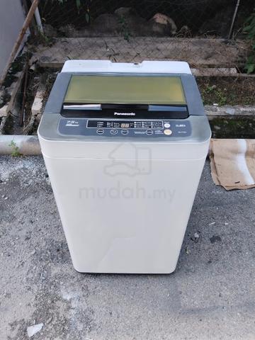 Panasonic washing machine washer mesin basuh 7.5k - Home Appliances ...
