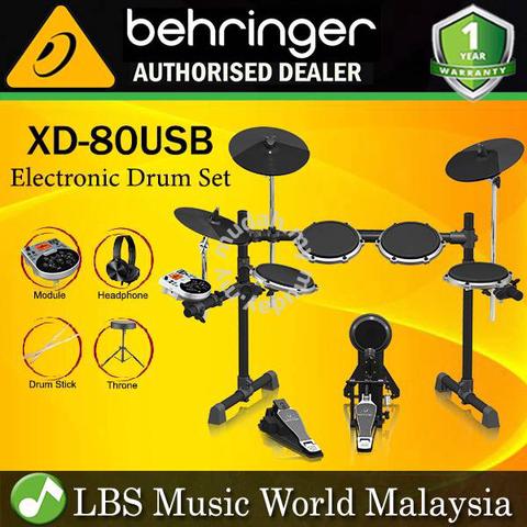 Behringer XD-80USB 8 Piece Digital Electronic Drum - Music Instruments ...