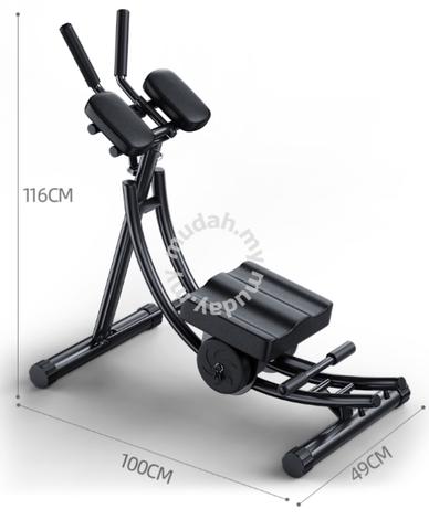 Sit Up Bike Bicycle Abs Abdominal Home Gym - Sports & Outdoors for sale ...