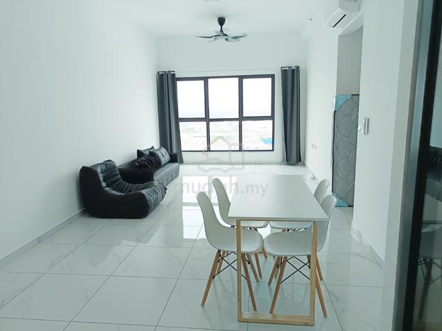 Service Residence for Rent, 3 Bedroom, 883 sq.ft, Sinaran Residences ...