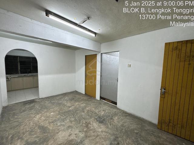 Flat for Rent, 2 Bedroom, 580 sq.ft, Lorong Tenggiri, Seberang Jaya ...