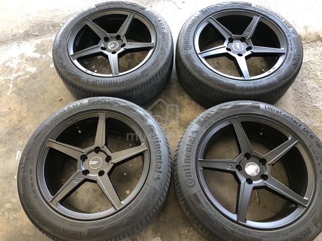 Sport rim second 17 AD VR siap Tayar HRV Camry acr - Car Accessories ...