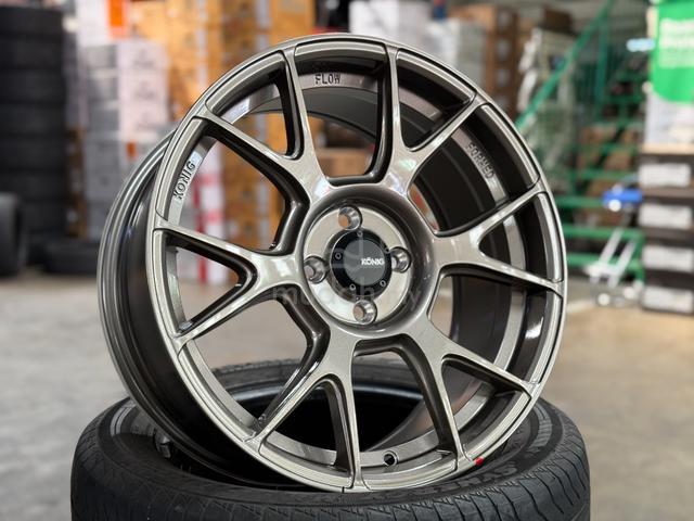 NEW 17 Konig Ampliform Rim Ativa Mazda 2 Vios MX5 - Car Accessories ...