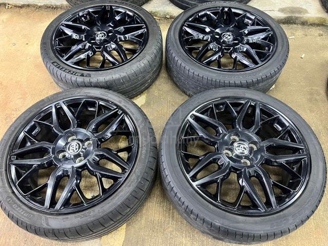 Sport rim second 17 vios GR ori siap tayar vios - Car Accessories ...