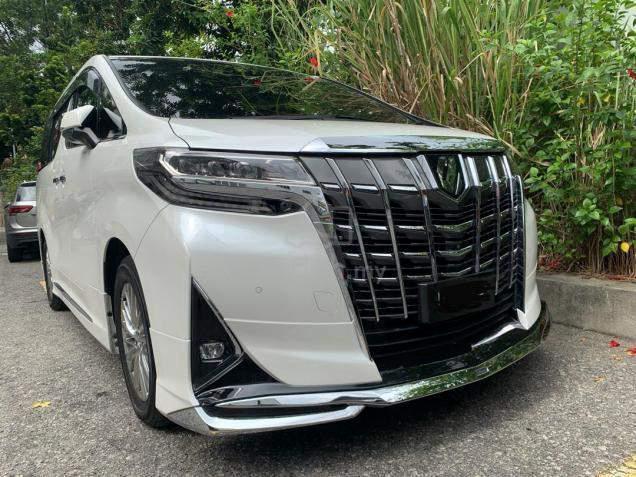 2018 Alphard body kit modelista bodykit w painting - Car Accessories ...