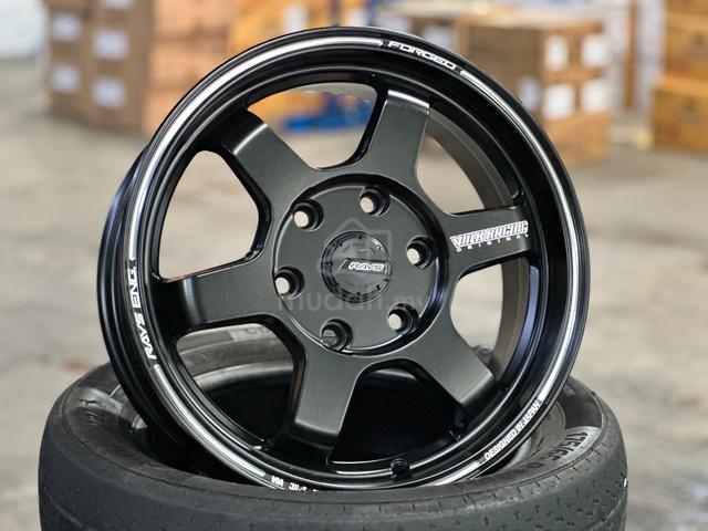 NEW 16 Rays TE37 Ultra Black Rim Toyota Hiace - Car Accessories & Parts ...