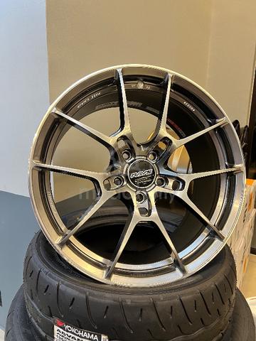 NEW 19inch 5x120 FL5 FK8R RAYS VOLK RACING G025 - Car Accessories ...