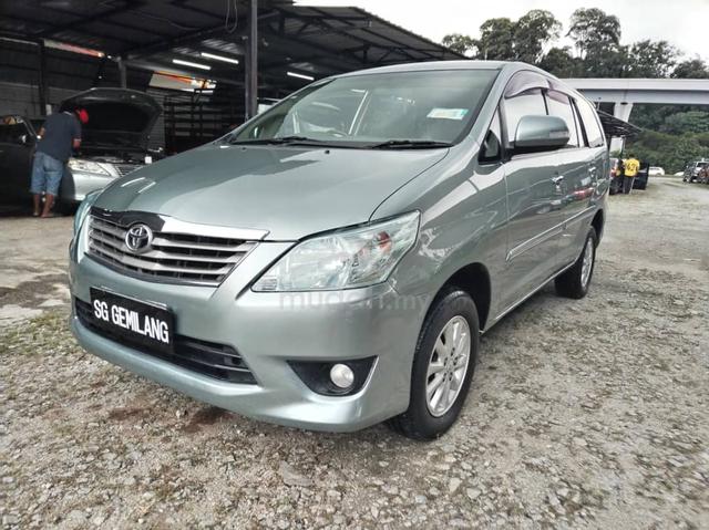 2012 Toyota INNOVA 2.0 G Service record Toyota - Cars for sale in Sri ...