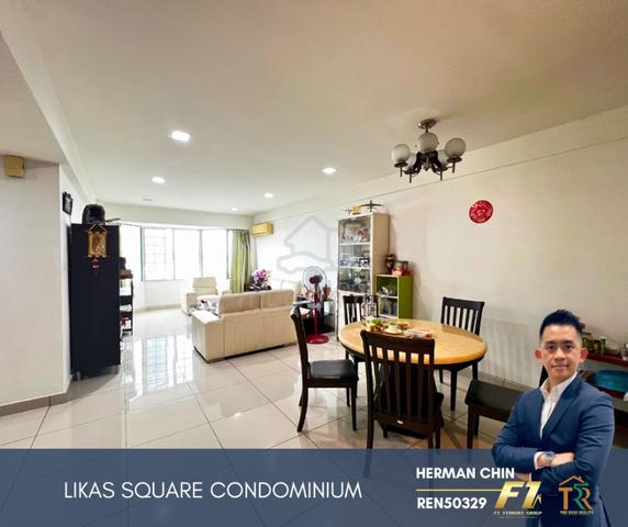 Service Residence for Sale, 3 Bedroom, 1352 sq.ft, Likas Square ...