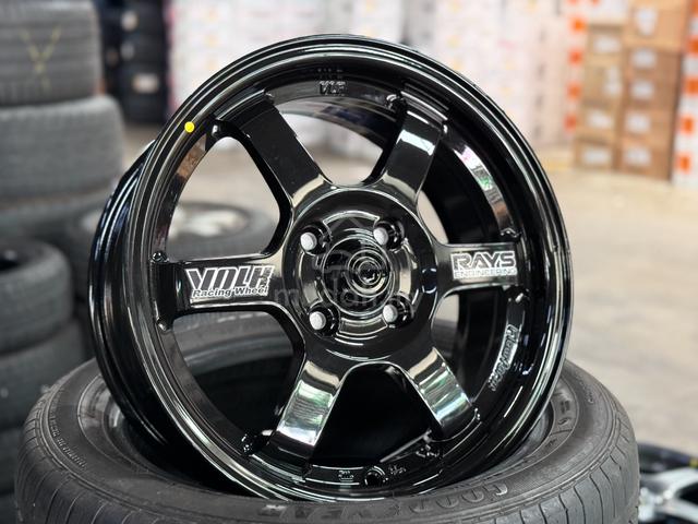 NEW 15 ULF TE37 Rim NBox Axia Bezza Myvi Jazz City - Car Accessories & Parts for sale in Shah ...